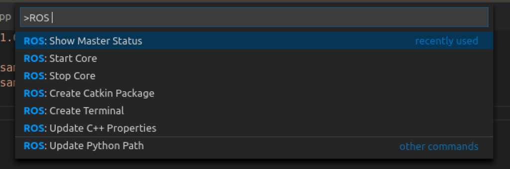 ROS開発におけるエディタ選択 ( Visual Studio Code + ROS 編 )（1） | Tokyo Opensource Robotics Kyokai Association